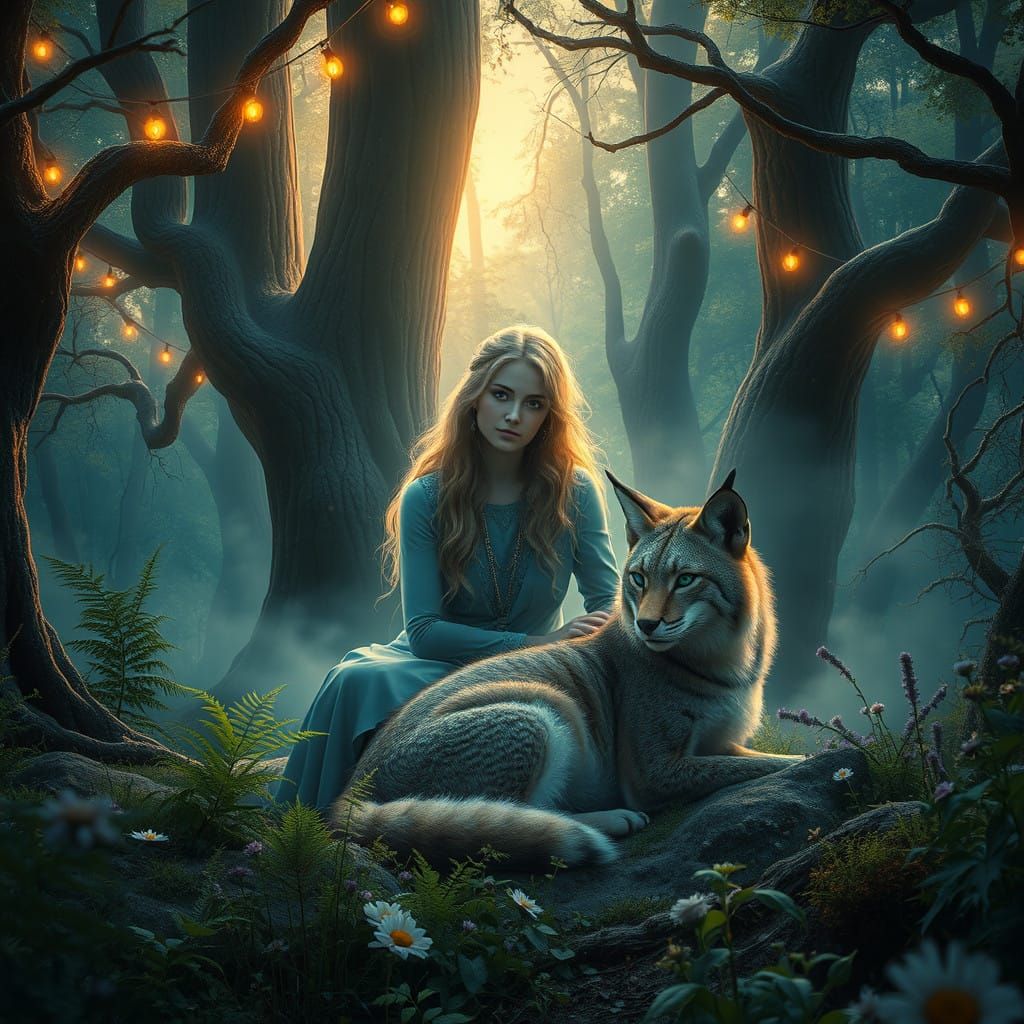 Freya and her Lynx - Freya and her Lynx