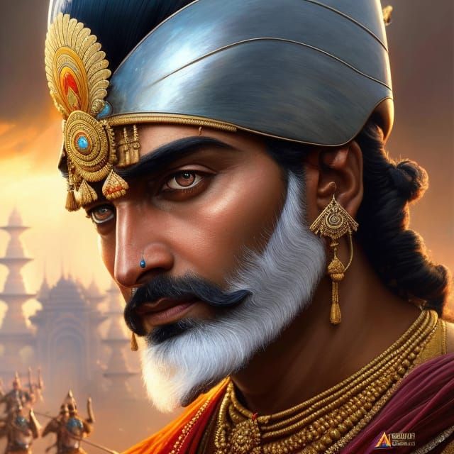 " Vikarna Kaurava " - AI Generated Artwork - NightCafe Creator