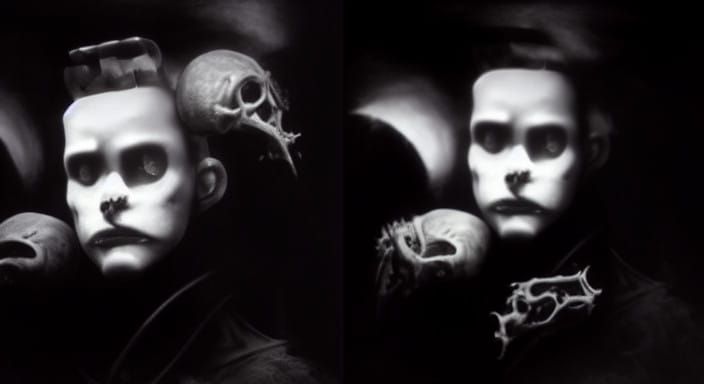 Cybernetic Horror Emerges from Industrial Abyss - AI Art