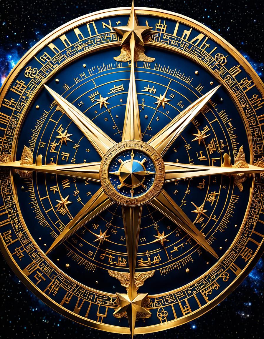 The Babylonian Compass - AI Generated Artwork - NightCafe Creator