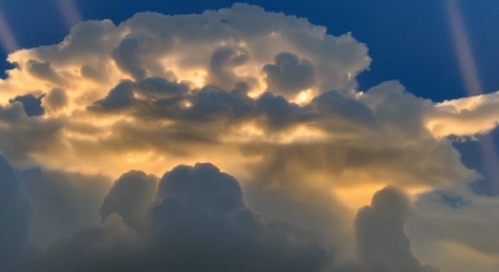 Dragon Shaped Cloud Amidst Cumulus stratus altocumulus nimbostratus ...
