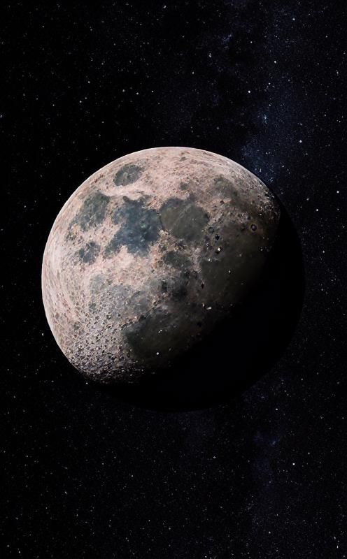 Shattering moon - AI Generated Artwork - NightCafe Creator