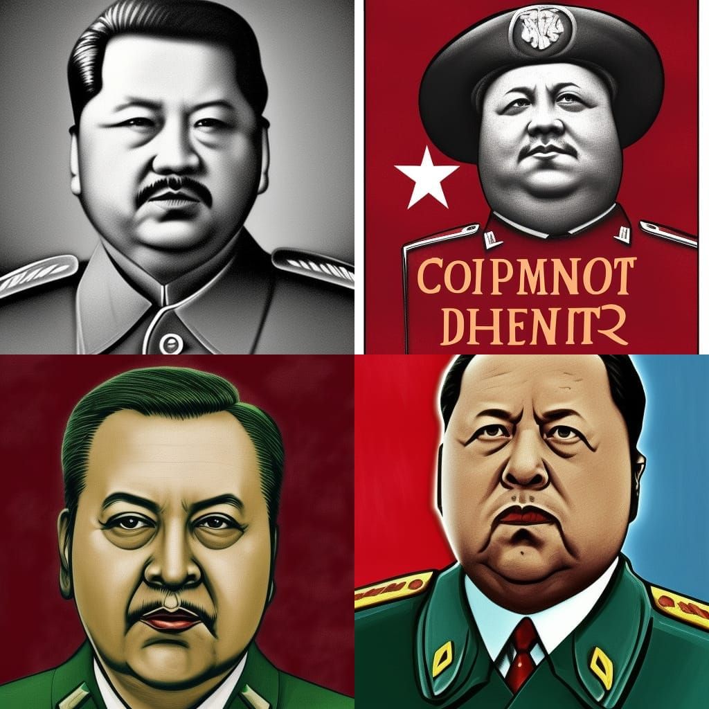 Communist Dictators - AI Generated Artwork - NightCafe Creator