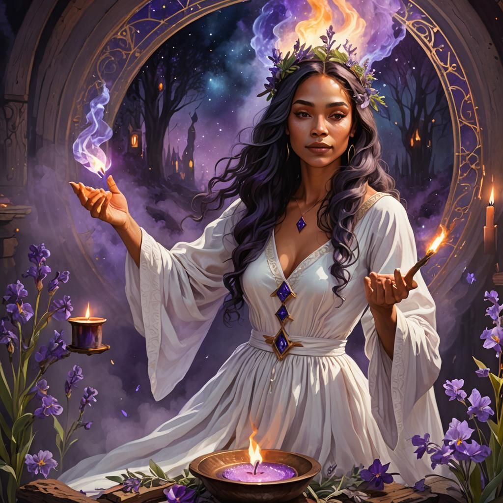 Higher Wisdom Magic Spell - AI Generated Artwork - NightCafe Creator