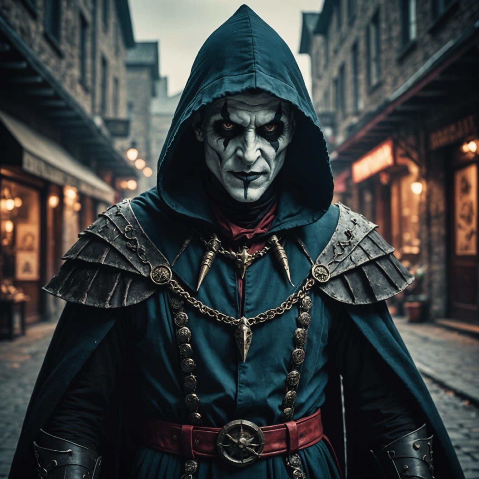 Jester assassin. - AI Generated Artwork - NightCafe Creator