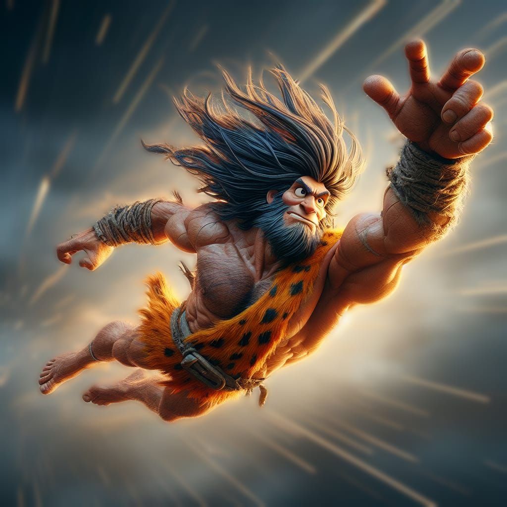 Captain Caveman Image 4 - AI Generated Artwork - NightCafe Creator