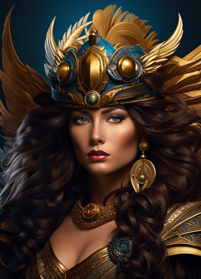 Norse Goddess - AI Generated Artwork - NightCafe Creator