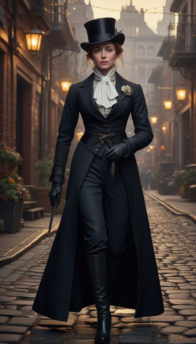 Victorian Era Portrait of Anne Lister in Confidenc... - AI Art