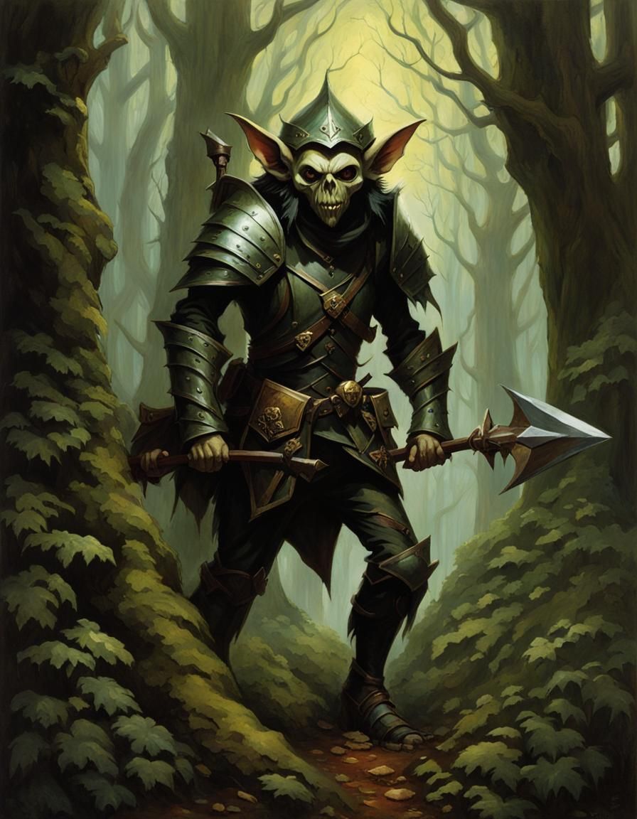 Goblin Warrior 240511 - AI Generated Artwork - NightCafe Creator