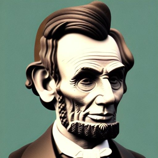 Abraham Lincoln - AI Generated Artwork - NightCafe Creator