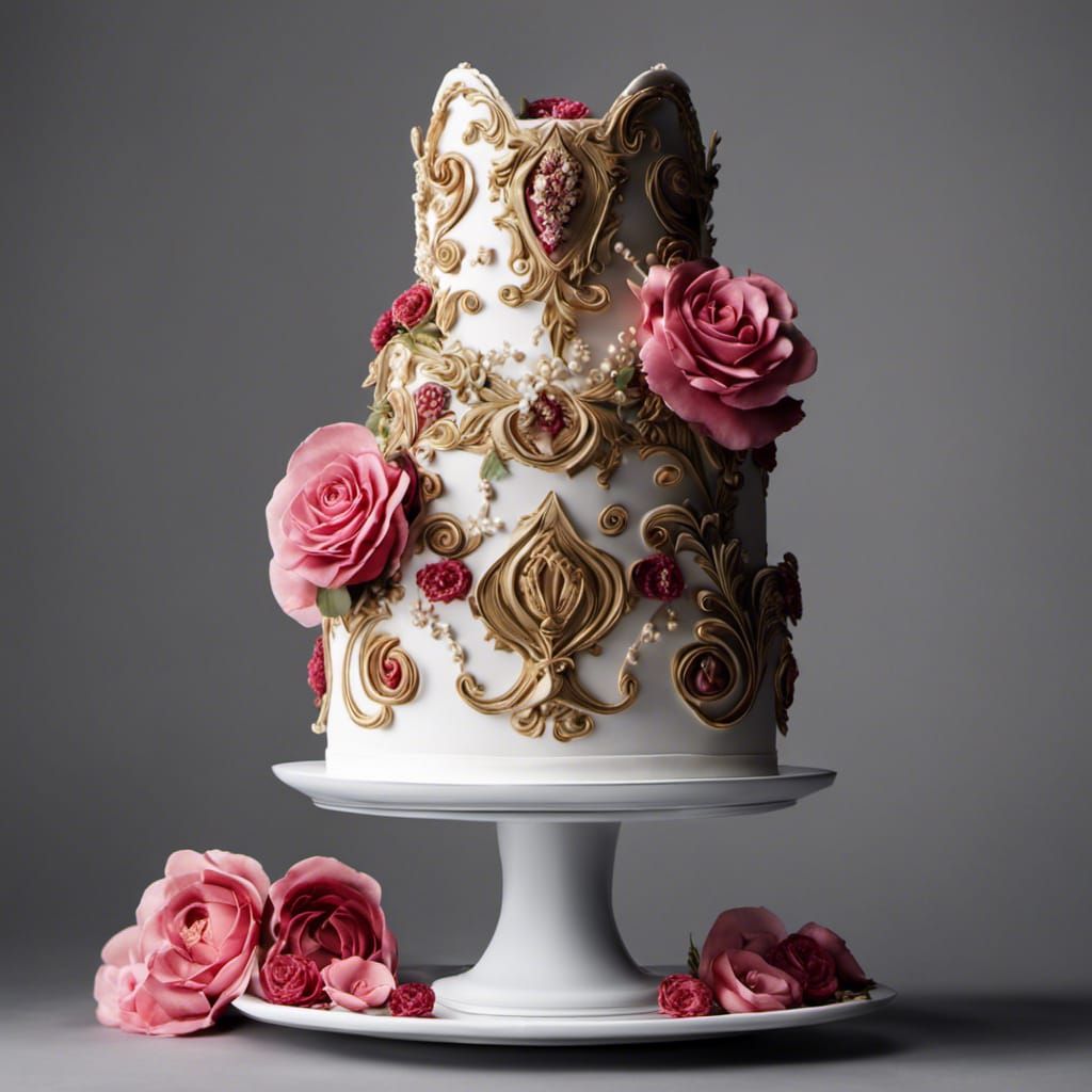 Wedding Cake - AI Generated Artwork - NightCafe Creator