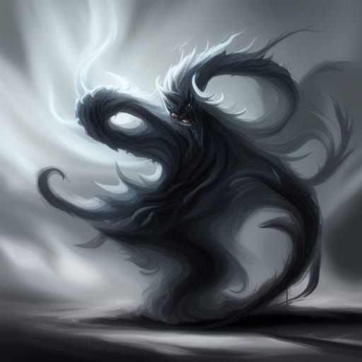 Shadow creature - AI Generated Artwork - NightCafe Creator