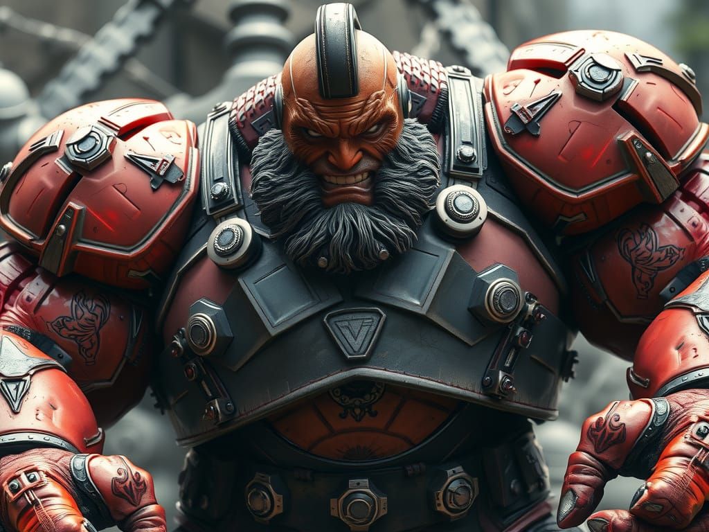 Hyper Realistic Juggernaut Colossus,