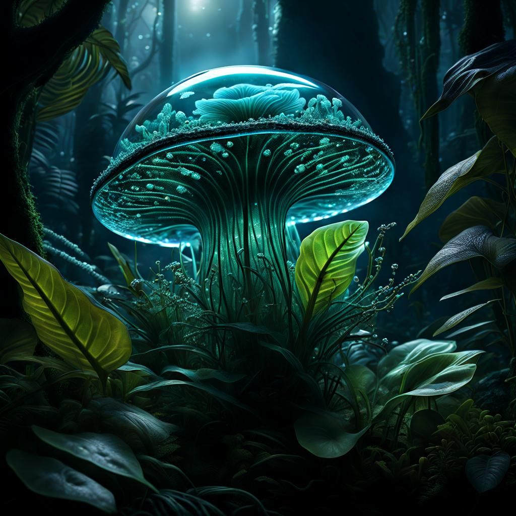 Mushroom - AI Generated Artwork - NightCafe Creator