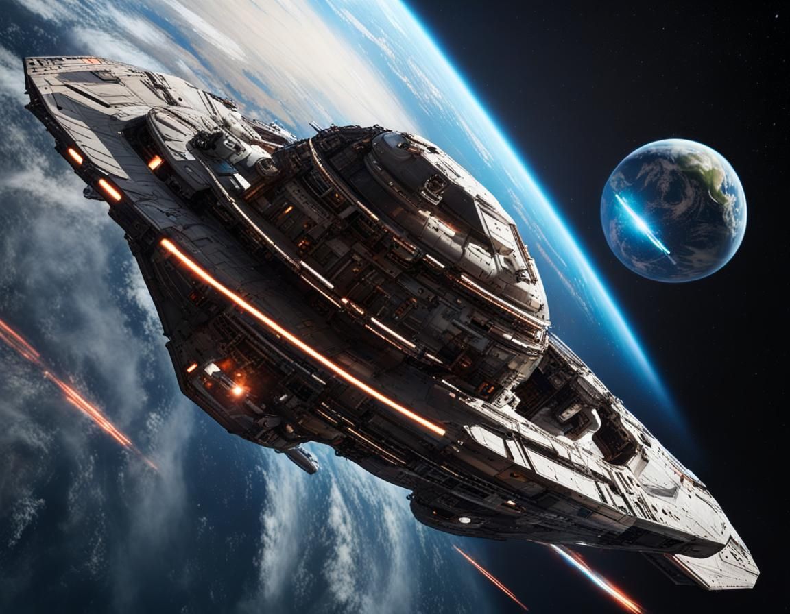 Traveller: Orbital Station Concept - AI Generated Artwork - NightCafe ...