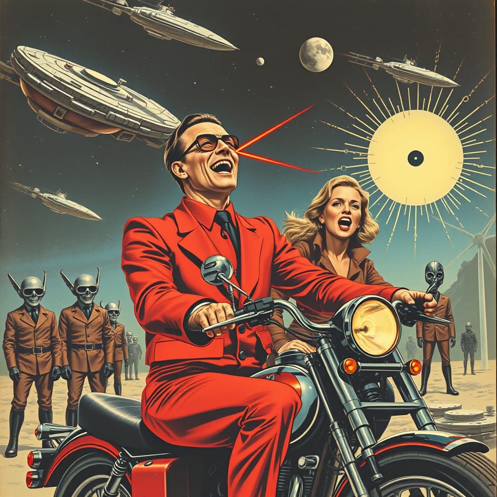 Vintage Pulp Art of an Intergalactic Civilization ... - AI Art