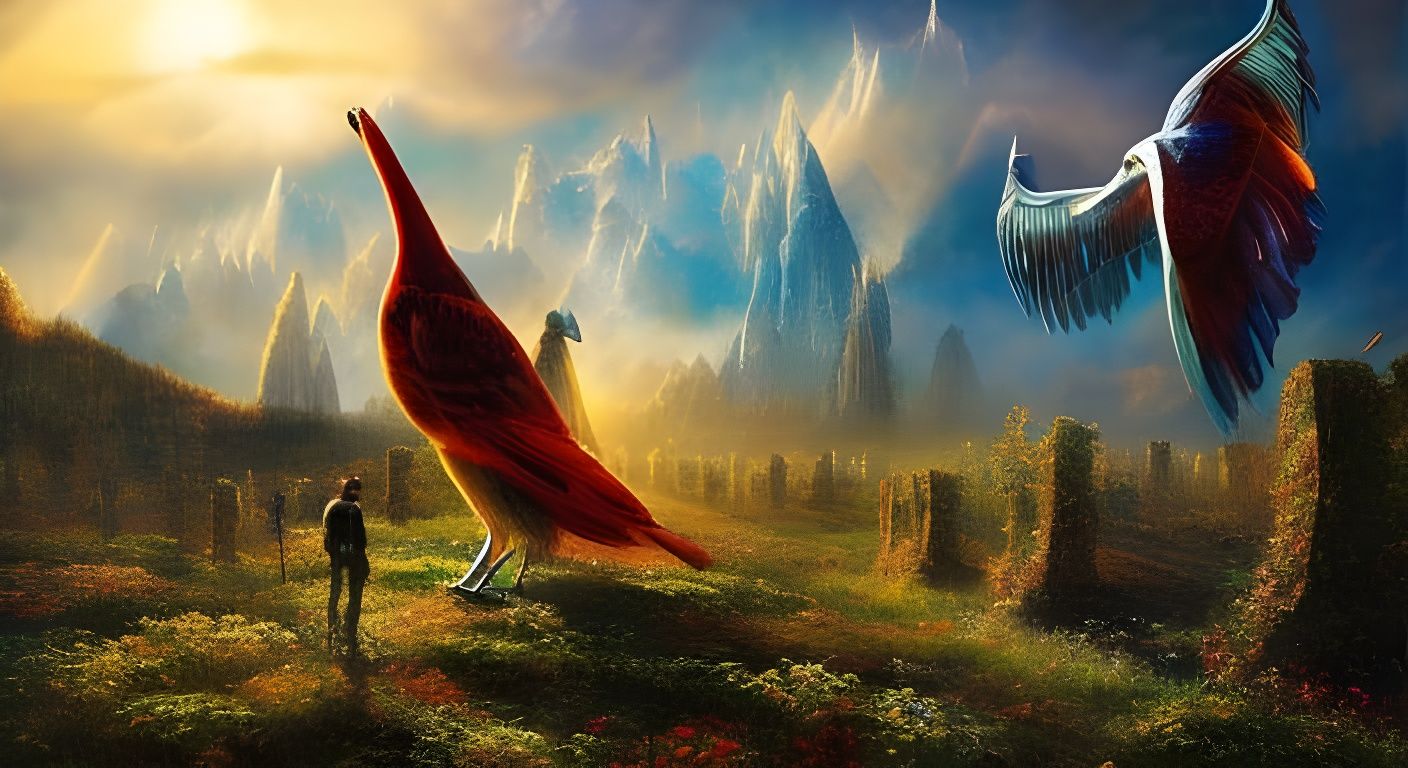 Strange world - AI Generated Artwork - NightCafe Creator