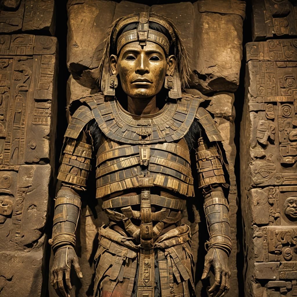 Inca mummy - AI Generated Artwork - NightCafe Creator