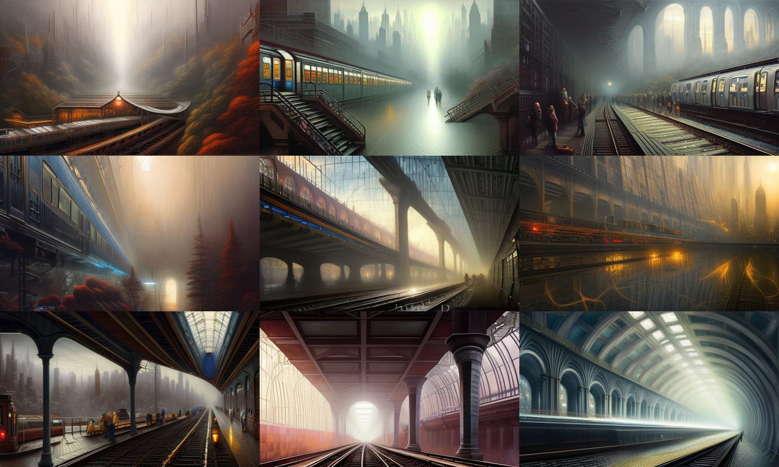 subway - AI Generated Artwork - NightCafe Creator