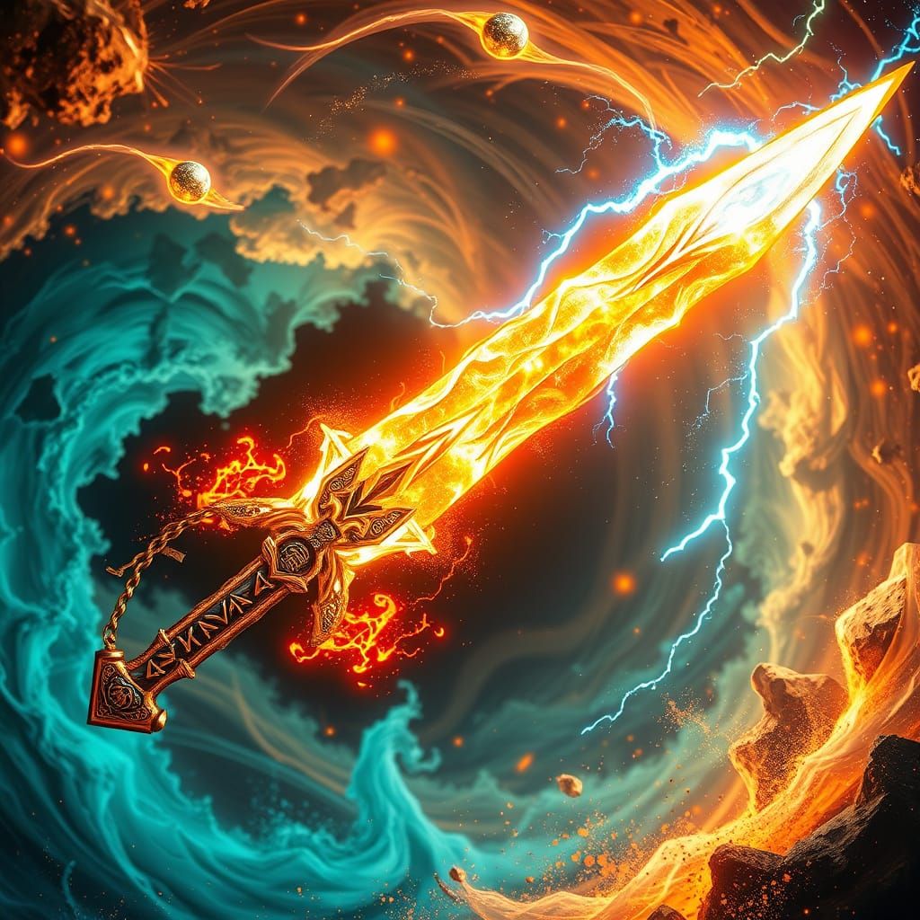 Blade of the Eternal Elements - Eternal Elements Sword Radia...