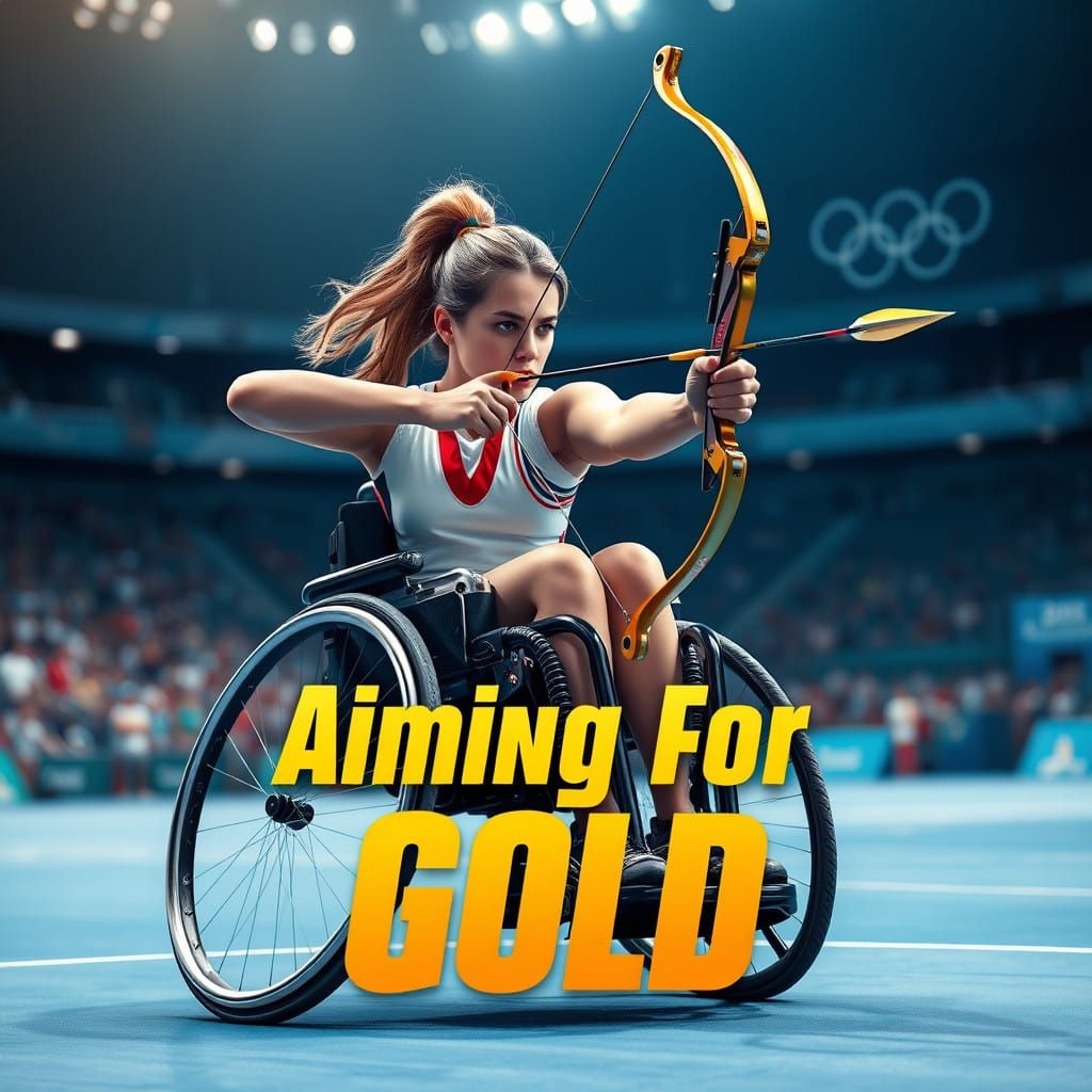 An inspiring image... - Resilient Paralympic Archer Focuses ...