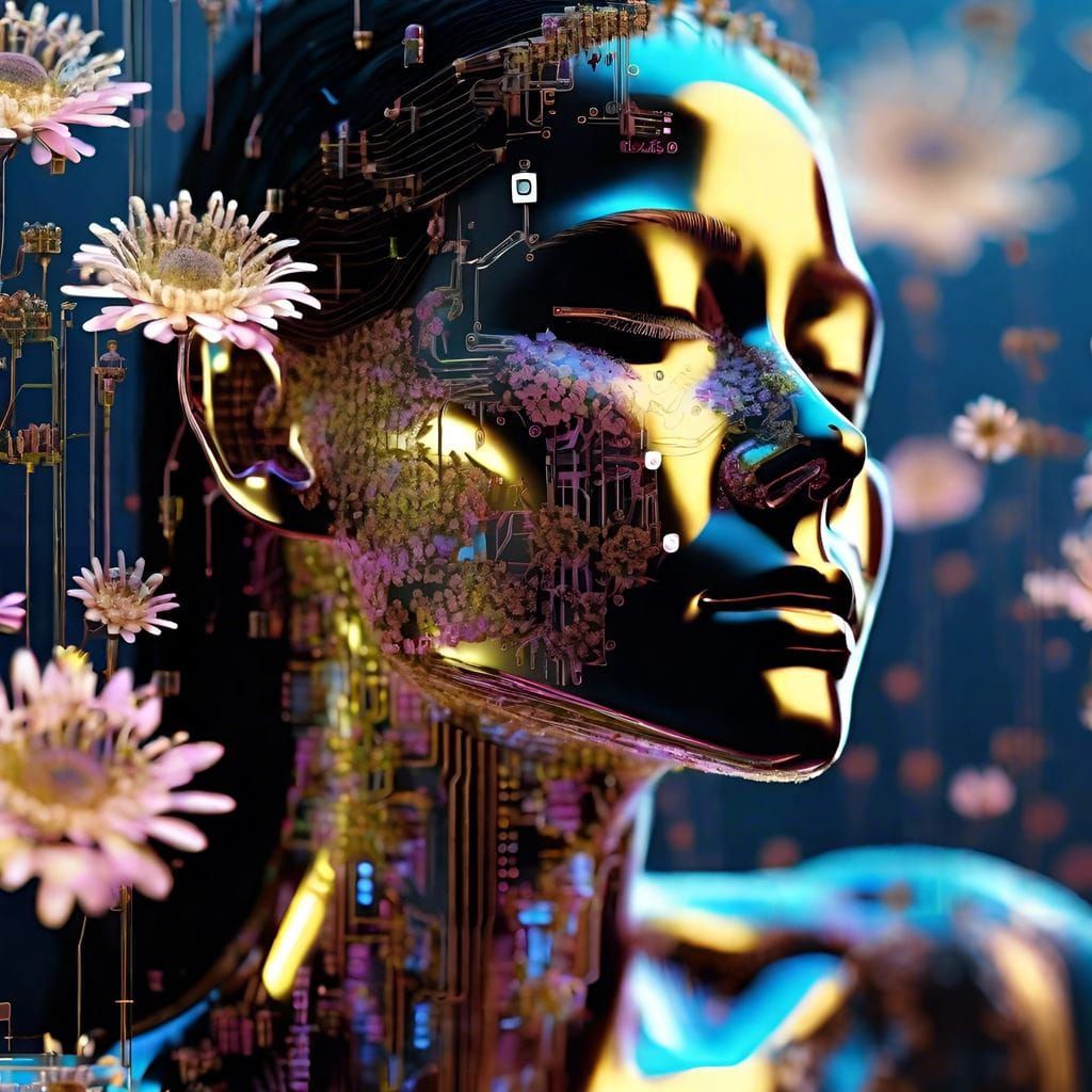 The sense of a harmonious symbiosis of technology and nature - AI ...