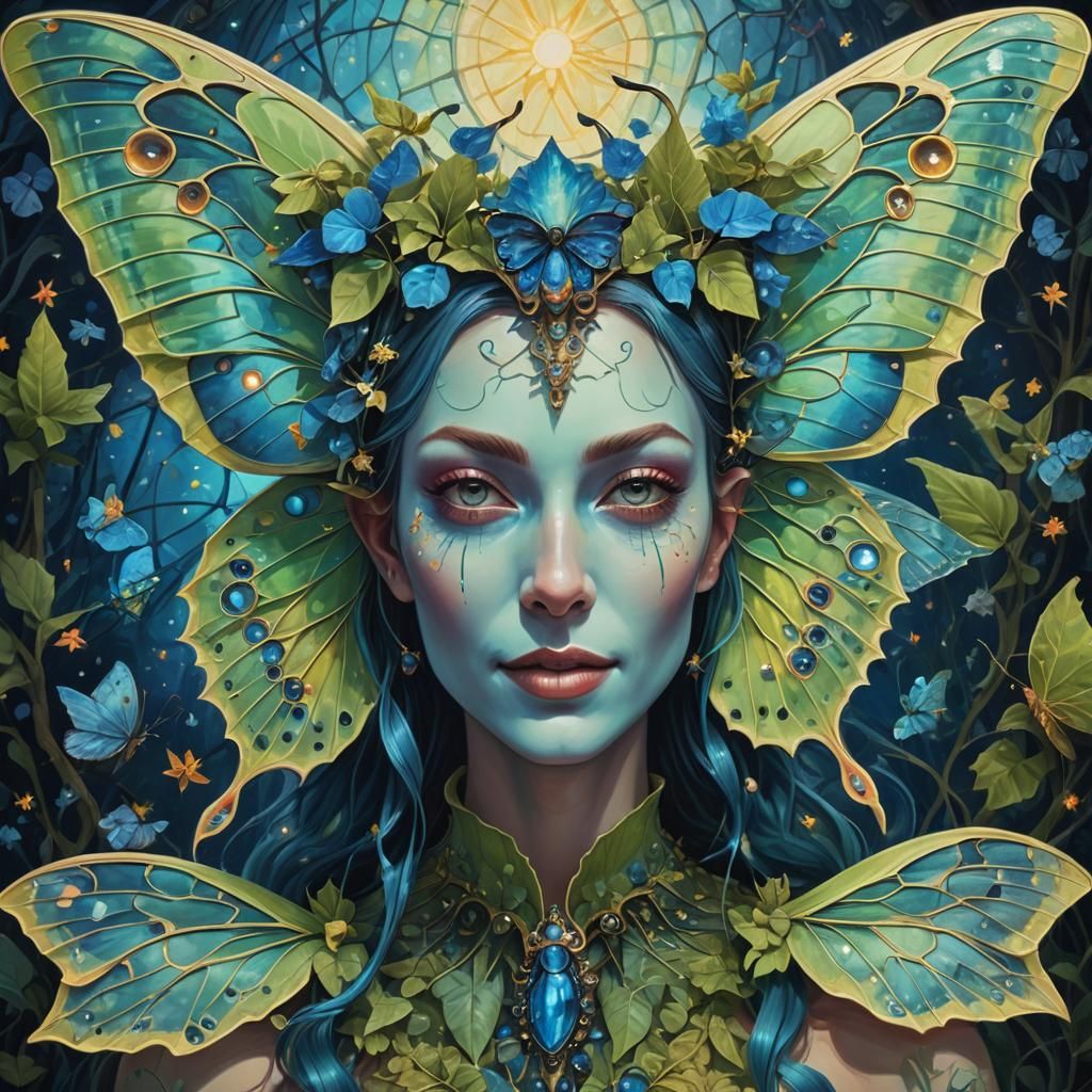 Luna Lumina - AI Generated Artwork - NightCafe Creator