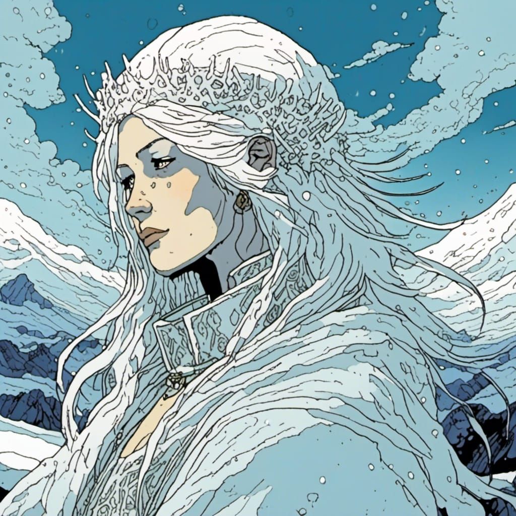 Winterwhite - AI Generated Artwork - NightCafe Creator