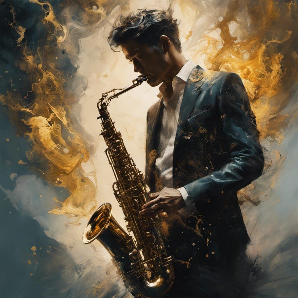 Saxophone 🎷 - AI Generated Artwork - NightCafe Creator