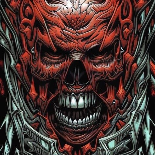 Face of the Devil - AI Generated Artwork - NightCafe Creator