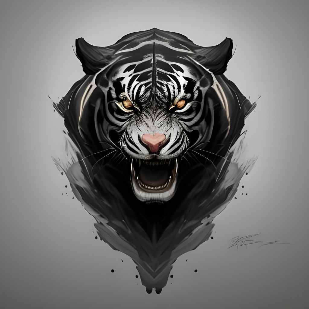 Shadow Tiger - AI Generated Artwork - NightCafe Creator