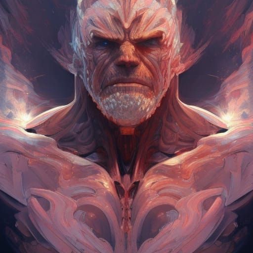 Magma Head and shoulders portrait, 8k resolution concept art portrait ...