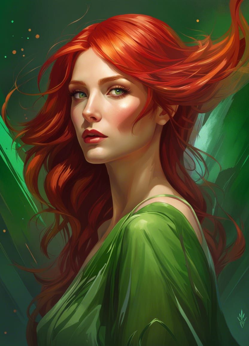 Female OC - AI Generated Artwork - NightCafe Creator