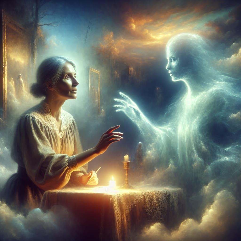 Seance - AI Generated Artwork - NightCafe Creator