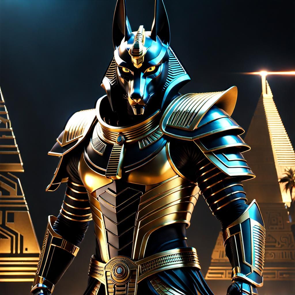 Anubis - AI Generated Artwork - NightCafe Creator