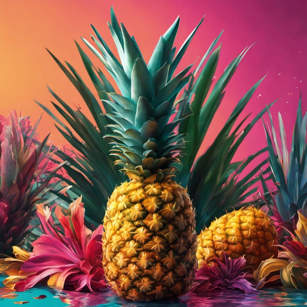 Pineapple - AI Generated Artwork - NightCafe Creator