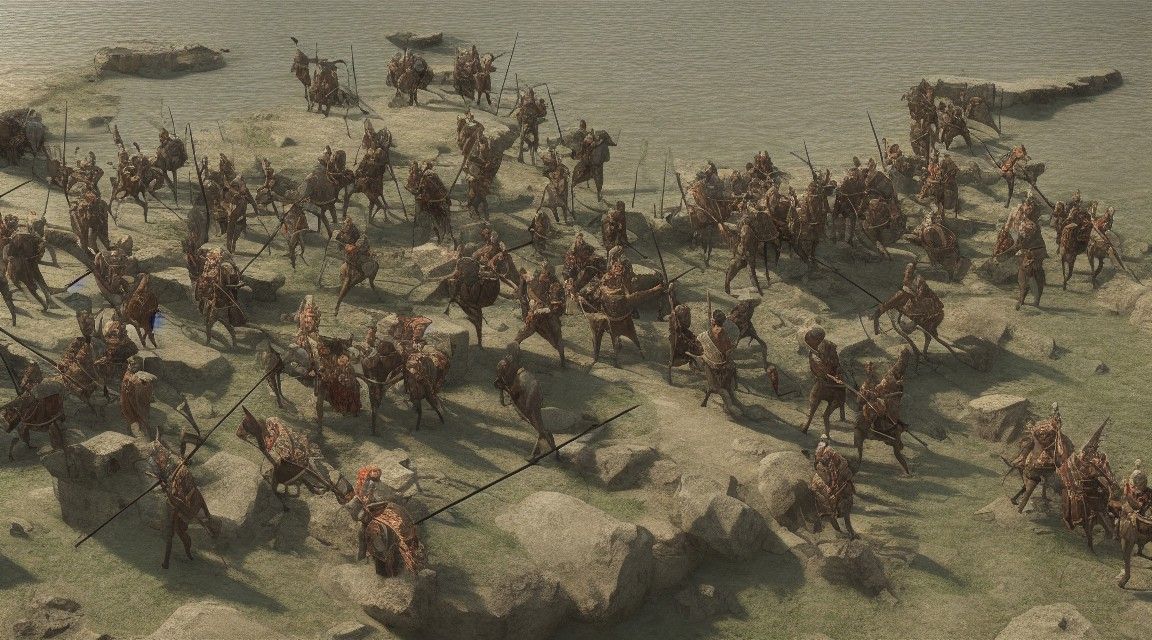 Battle of the Trebbia River : r/nightcafe