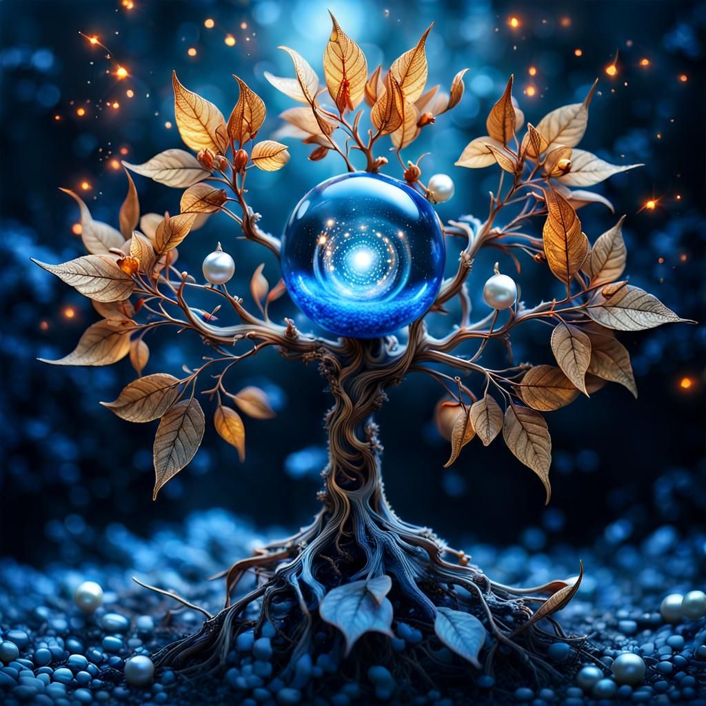 Magical cosmic seedling - AI Generated Artwork - NightCafe Creator