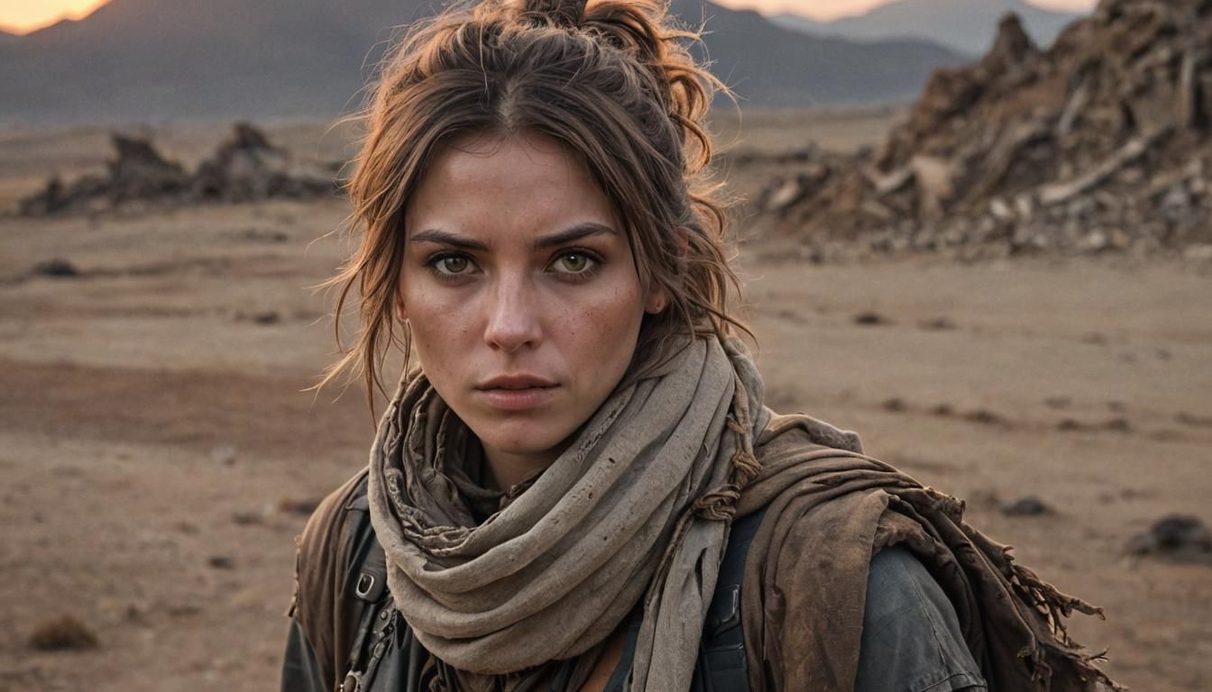 Post-Apocalyptic Survivor - AI Generated Artwork - NightCafe Creator