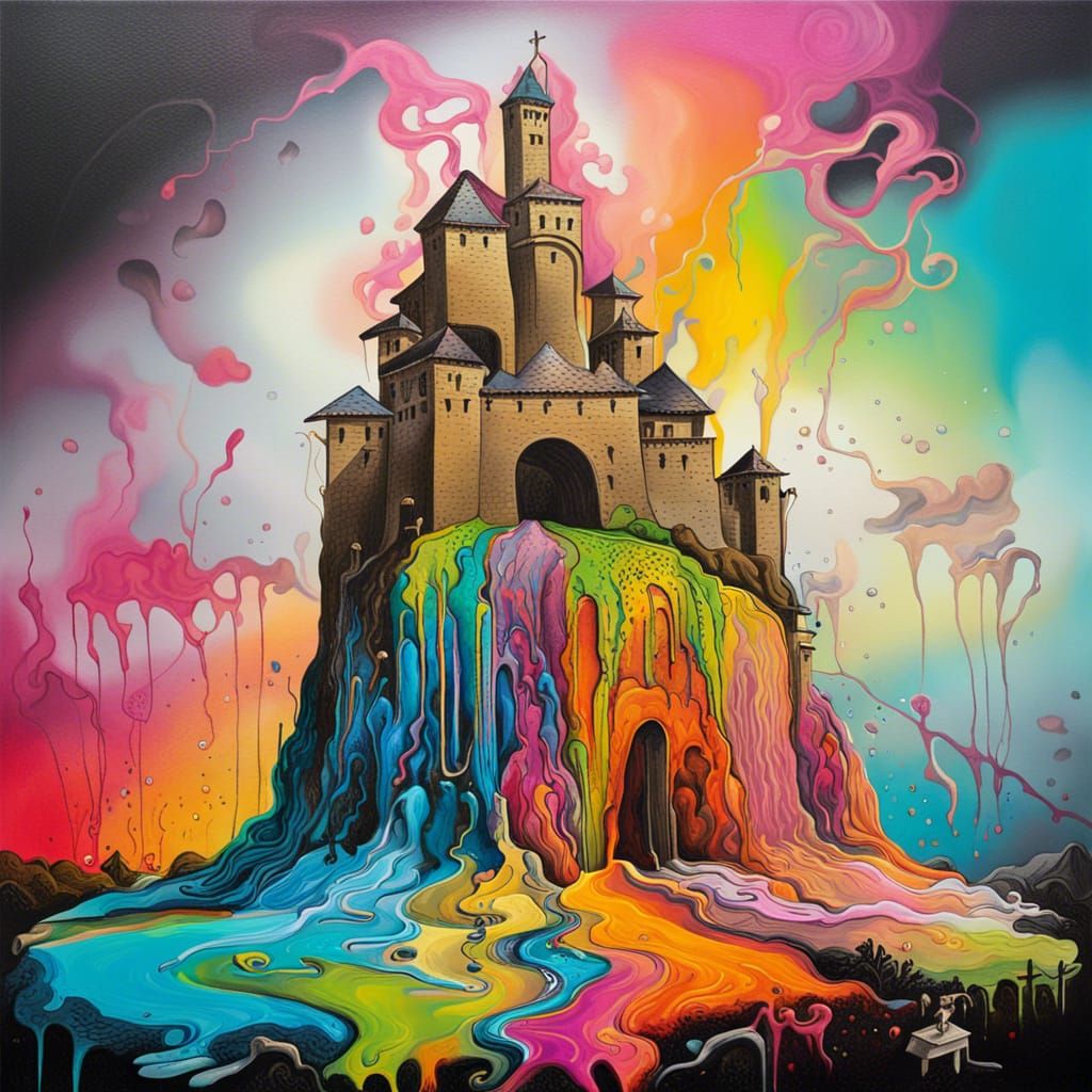 Bifrost Hill - AI Generated Artwork - NightCafe Creator