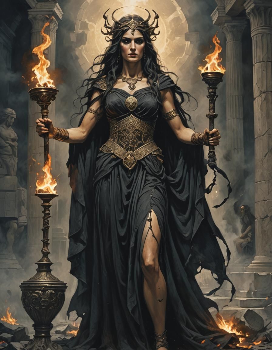 Hekate - AI Generated Artwork - NightCafe Creator