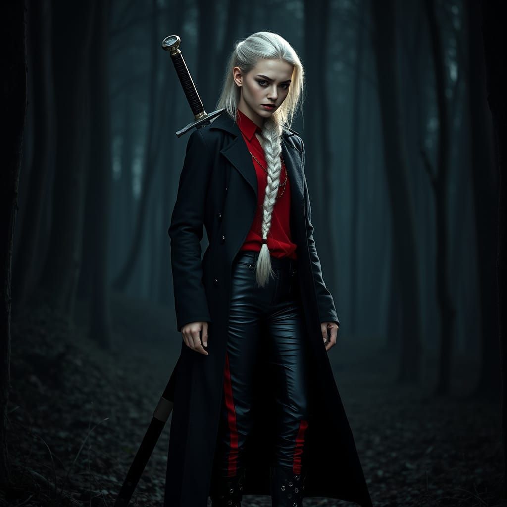 The white-haired female killer from the forest