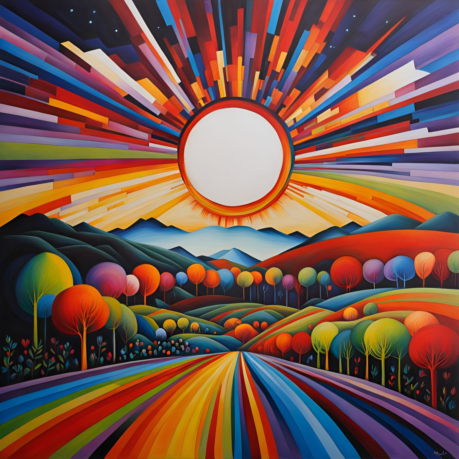 Starting Post #023 - AI Generated Artwork - NightCafe Creator