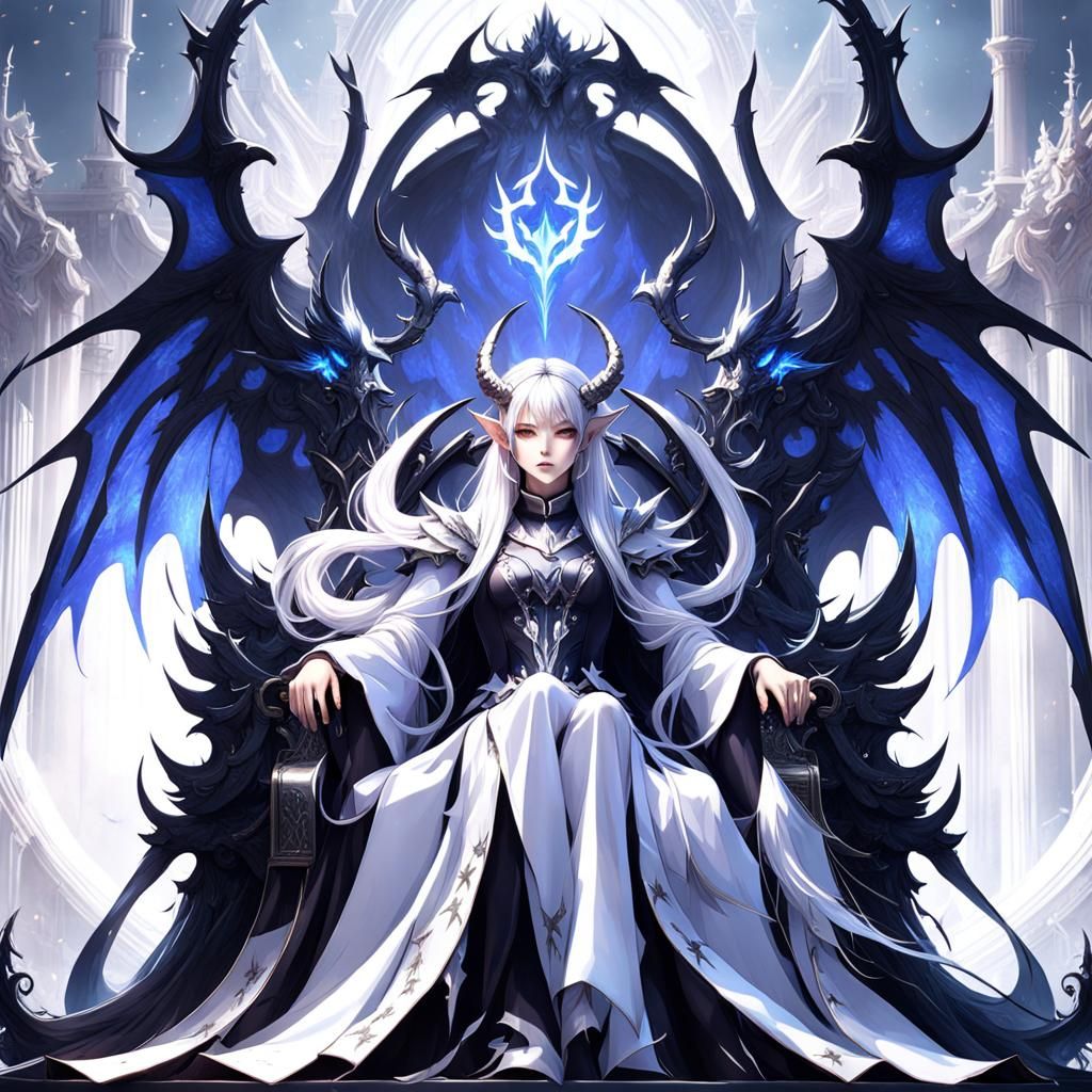 Queen of the Ice Devils - AI Generated Artwork - NightCafe Creator