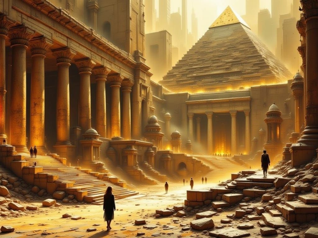 old ruins and pyramids - Ancient Pyramids Hide a Forgotten ...