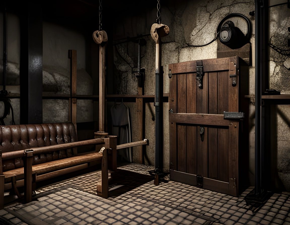 Dungeon by Tomasz Strzalkowski and Saturno Butto, rack, wall hangers ...