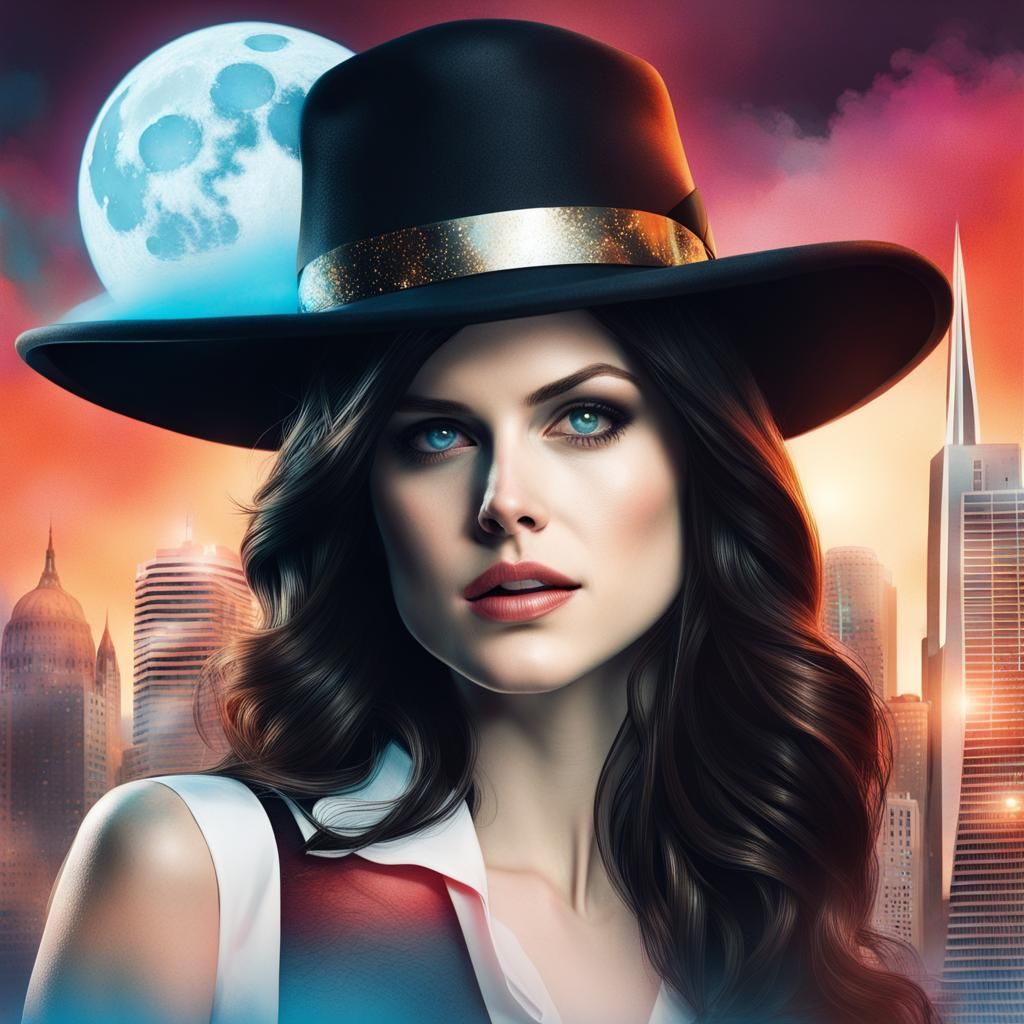 Alexandra Daddario as Zatanna - AI Generated Artwork - NightCafe Creator