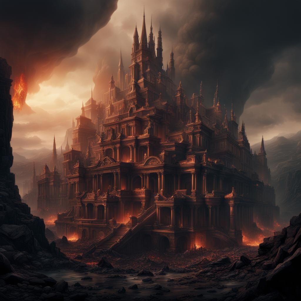 Hell - AI Generated Artwork - NightCafe Creator