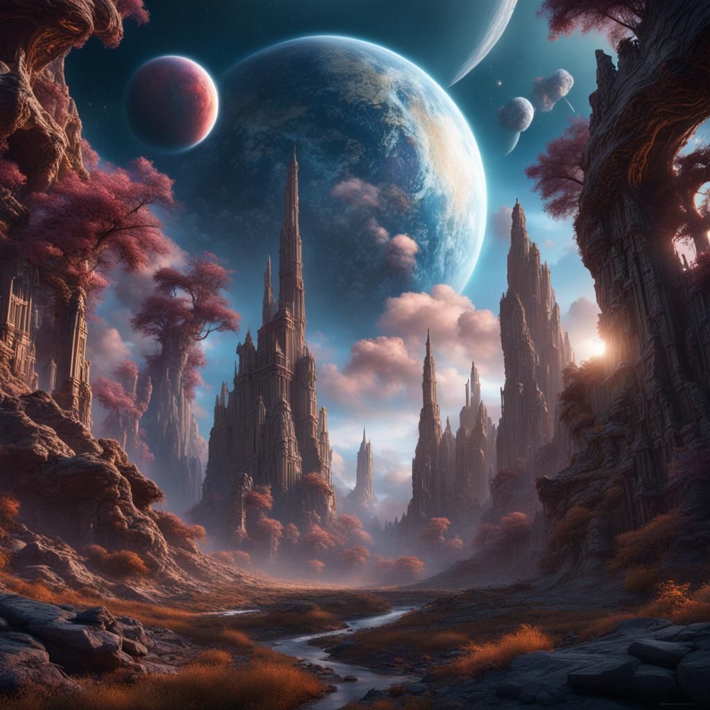 the power of the cosmos - AI Generated Artwork - NightCafe Creator