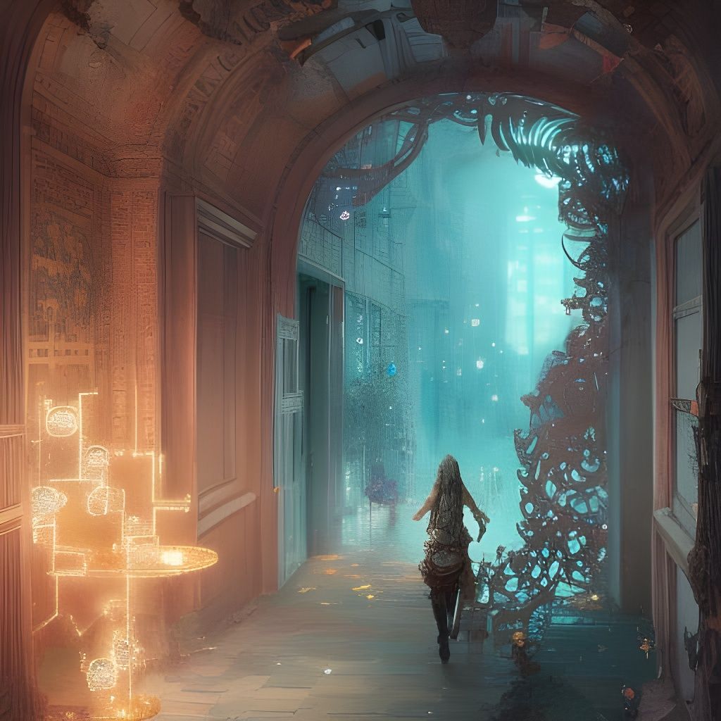 magical entrance - AI Generated Artwork - NightCafe Creator